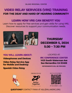 Deaf, Hard of Hearing and DeafBlind Resources : CA Department of ...