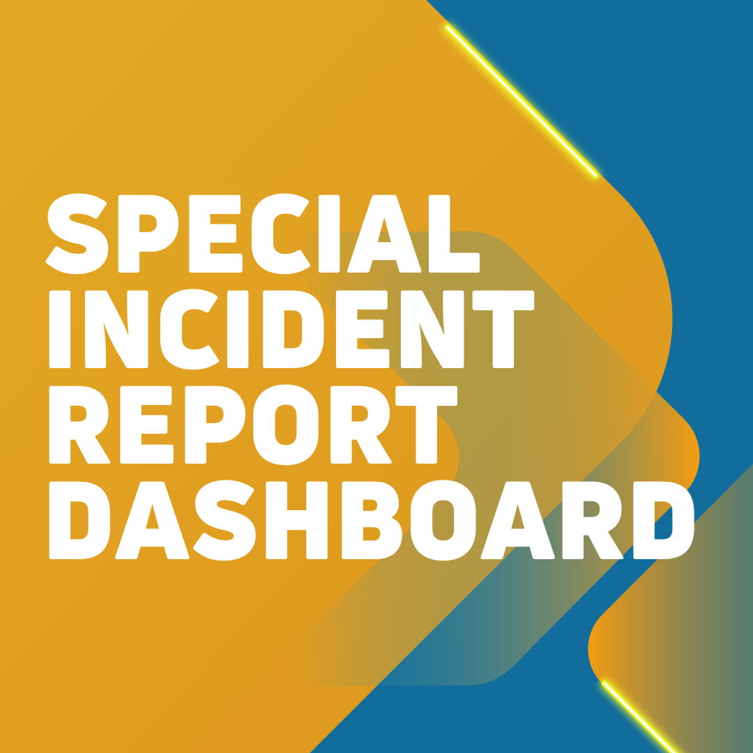 New Special Incident Report Dashboard : CA Department of Developmental ...